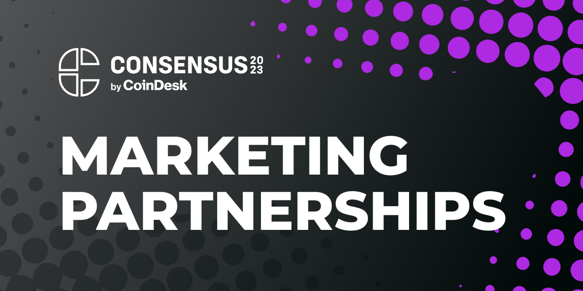 Marketing Partnerships | Participate | Consensus 2023 | CoinDesk